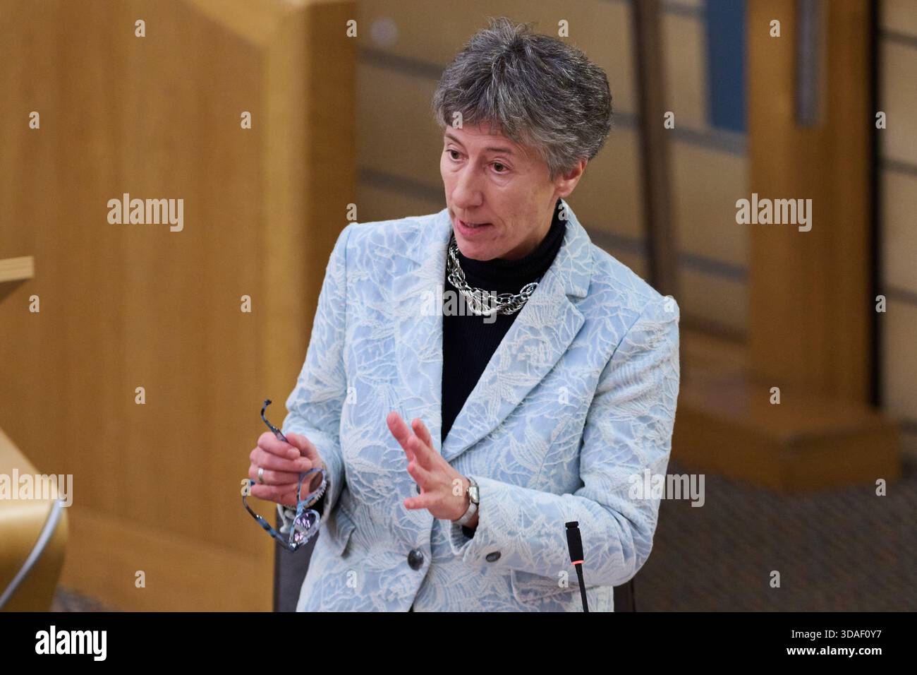 Edinburgh Scotland, UK 10 December 2025. Liz Smith MSP at the Scottish ...