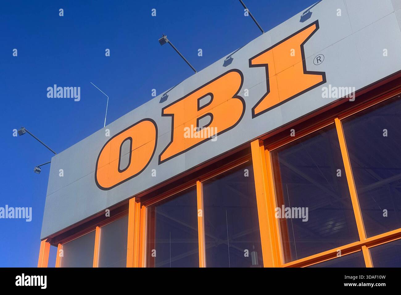 Baumarkt Obi *** DIY store Obi Stock Photo - Alamy