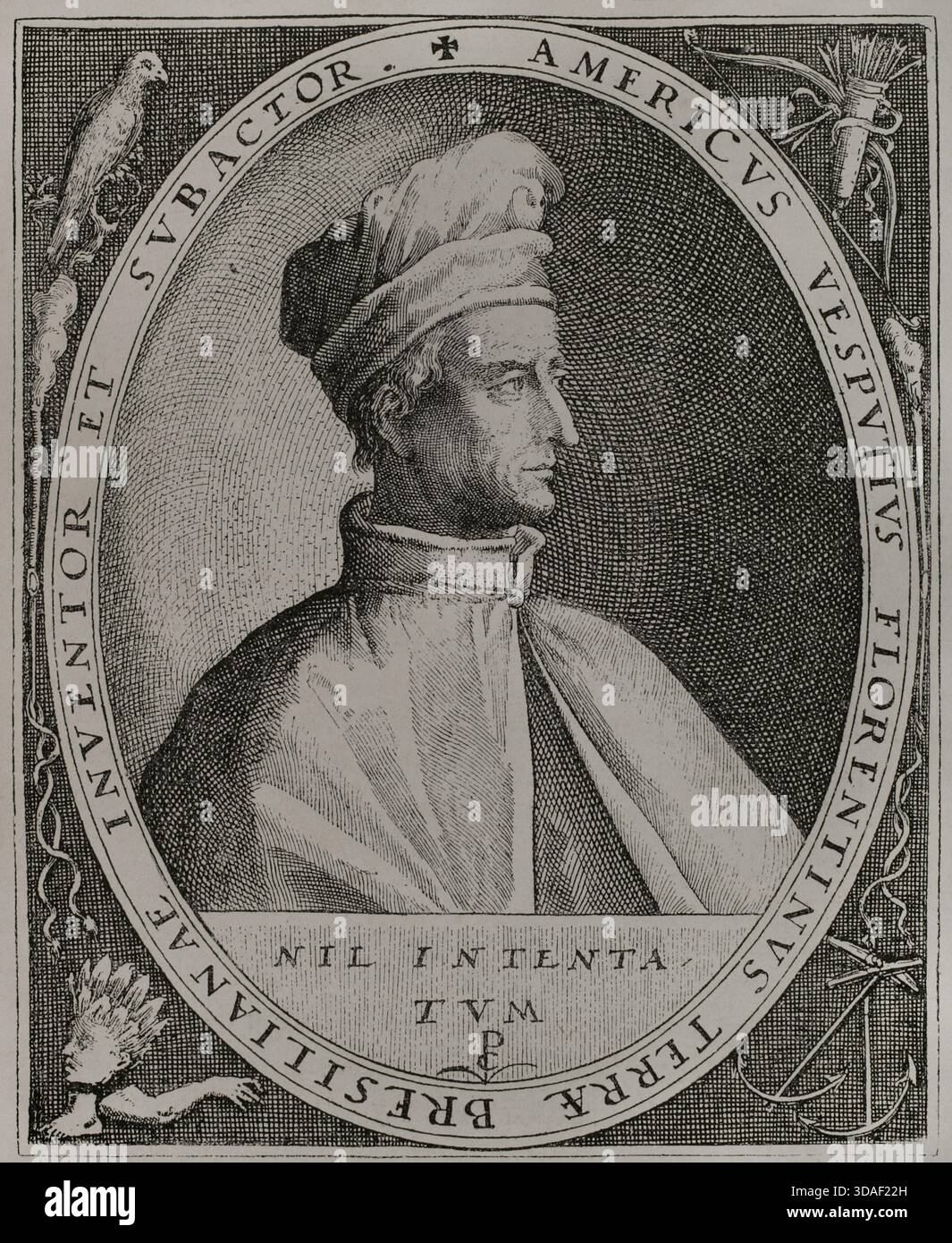 Portrait amerigo vespucci xvi hi-res stock photography and images - Alamy