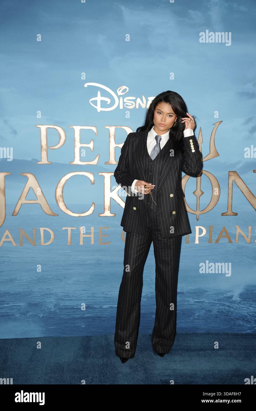 Tamara Smart attends the Percy Jackson And The Olympians screening at ...