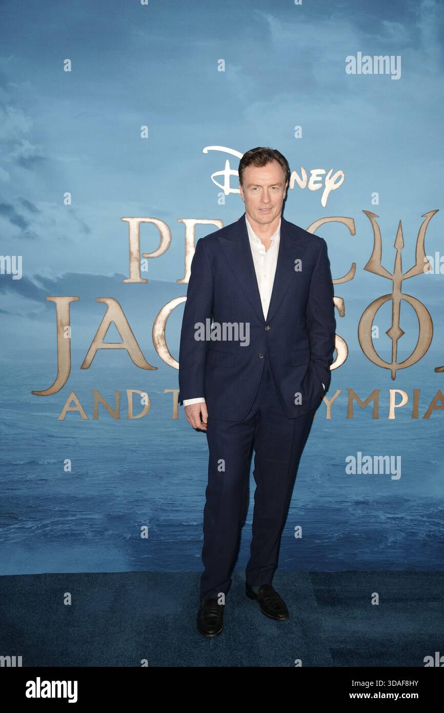 Toby Stephens attends the Percy Jackson And The Olympians screening at ...