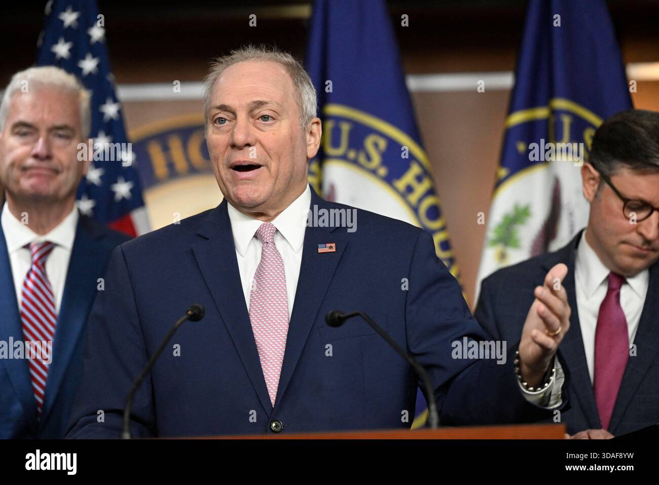 United States House Majority Leader Steve Scalise (Republican of ...