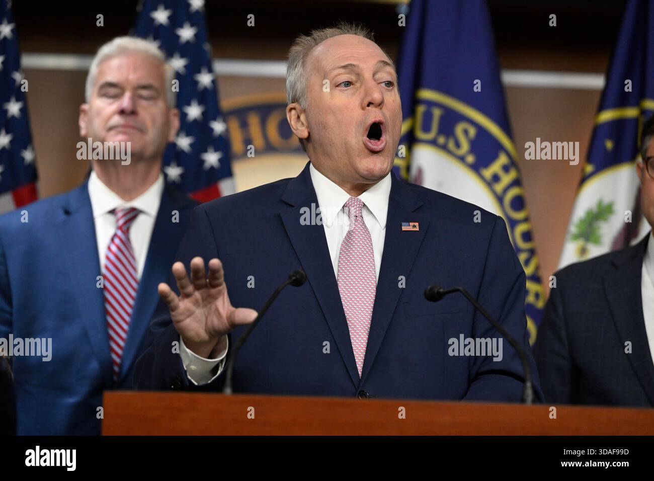 United States House Majority Leader Steve Scalise (Republican of ...