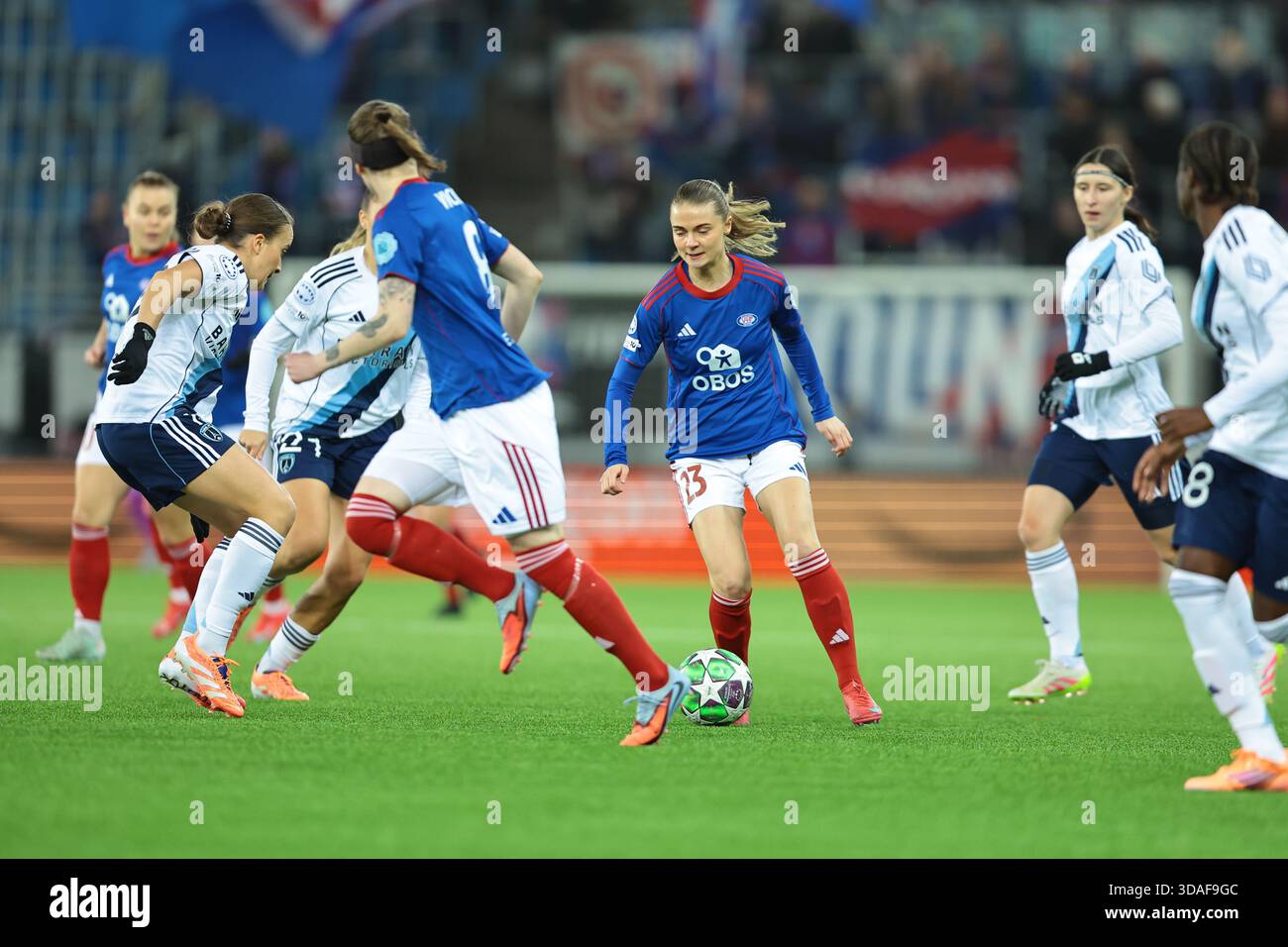 Oslo 20251210. Vålerenga's Eline Hegg during the Women's Champions ...