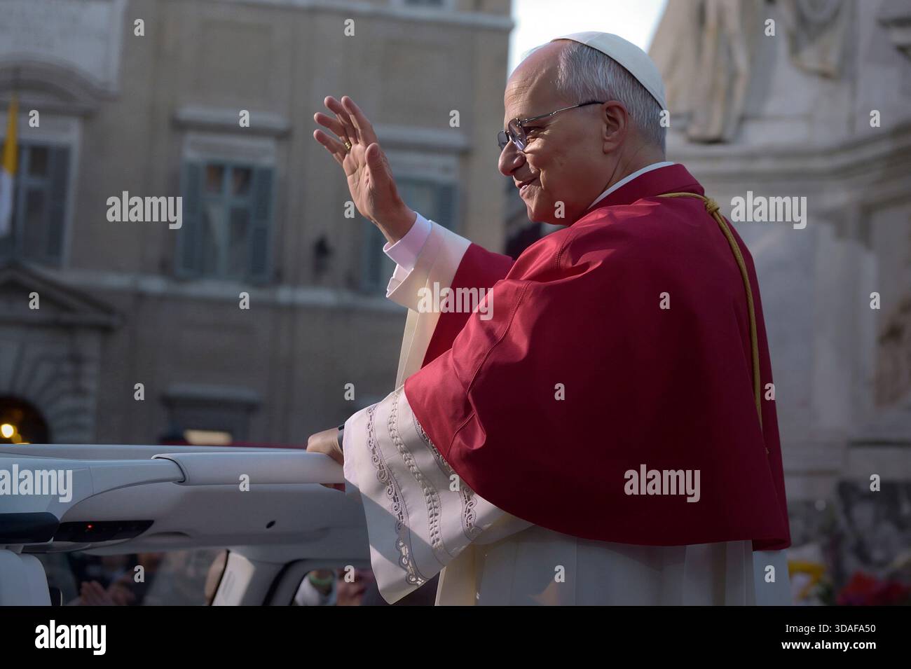 Pope Leo XIV prayer ceremony during the traditionnal visit to the ...
