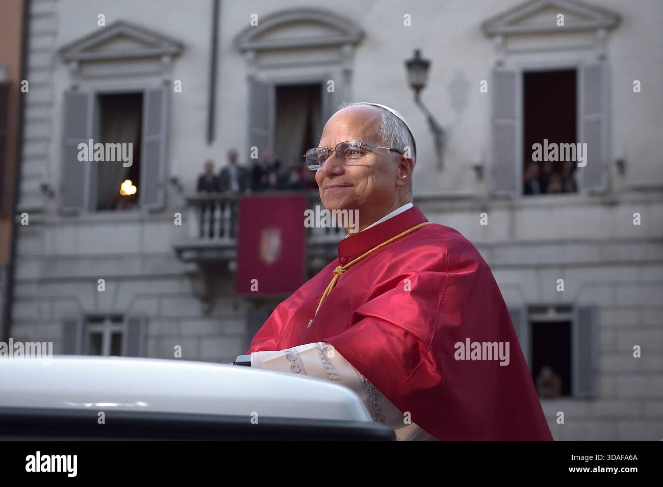 Pope Leo XIV prayer ceremony during the traditionnal visit to the ...