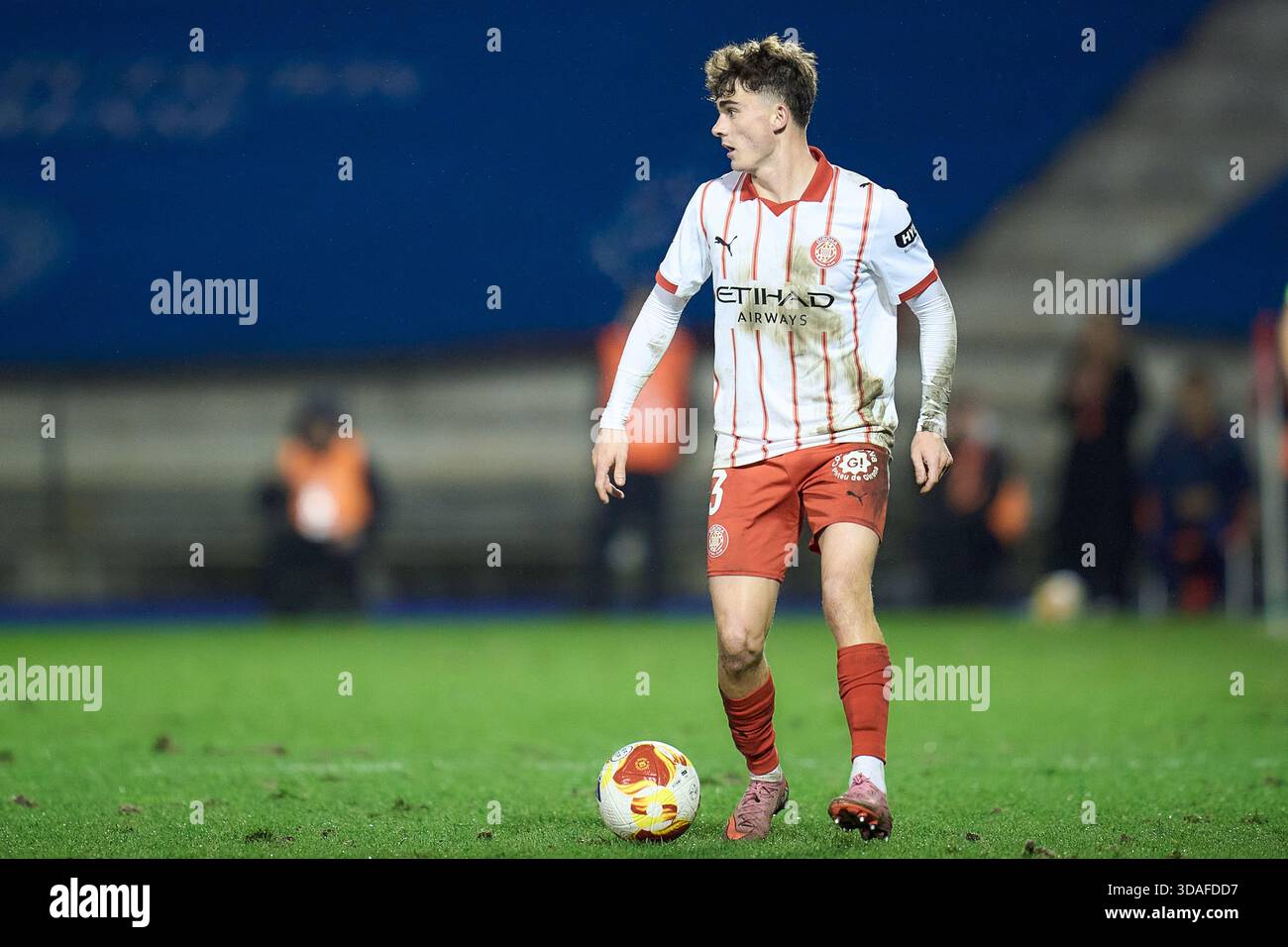Joel Roca of Girona FC during the Copa del Rey match between Ourense CF ...