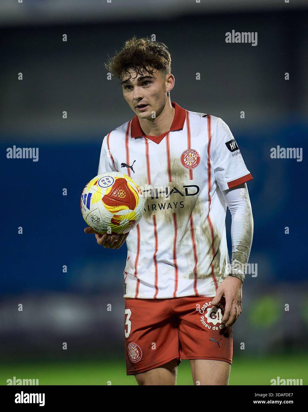 Joel Roca of Girona FC during the Copa del Rey match between Ourense CF ...