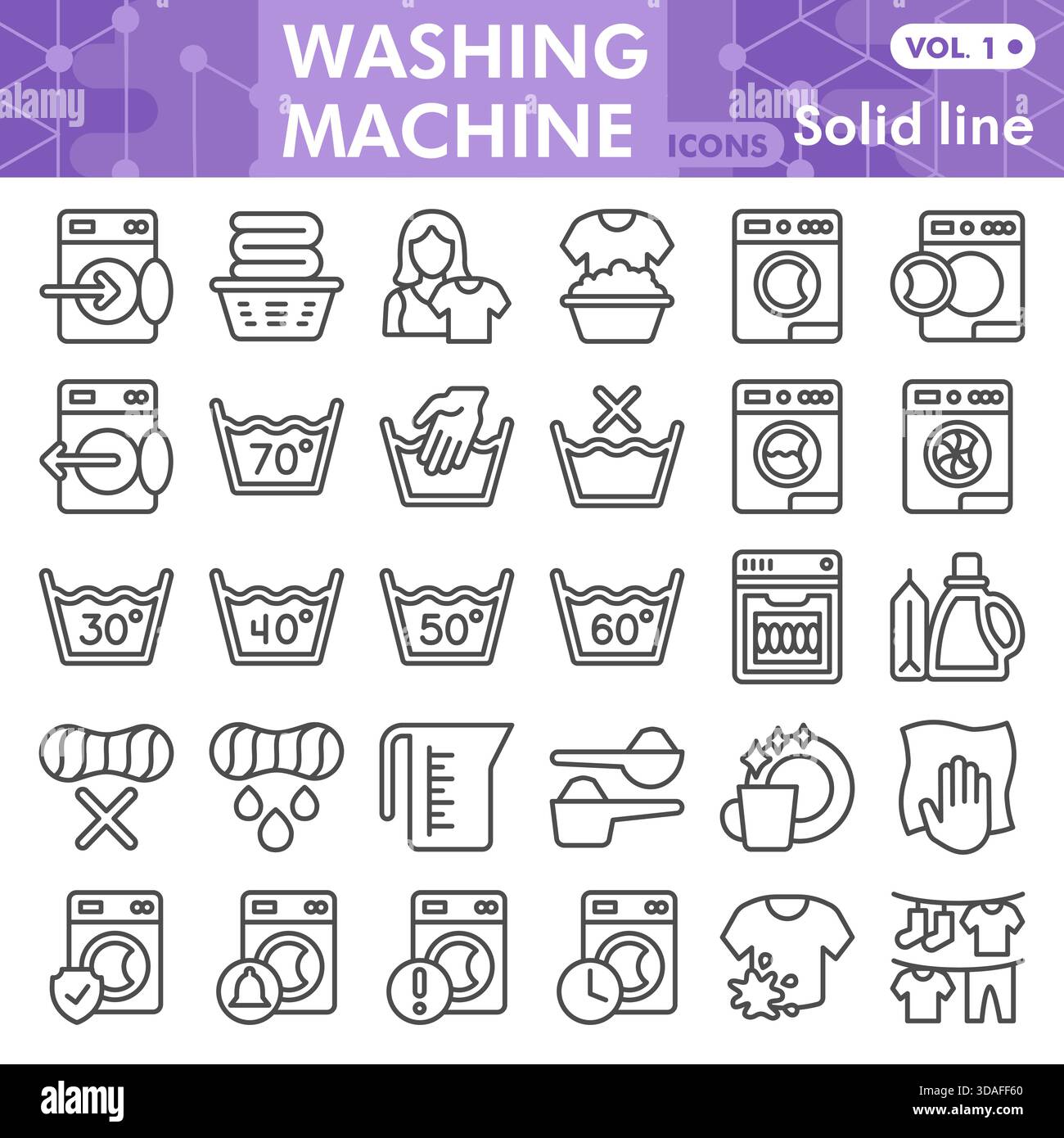White washer Stock Vector Images - Alamy