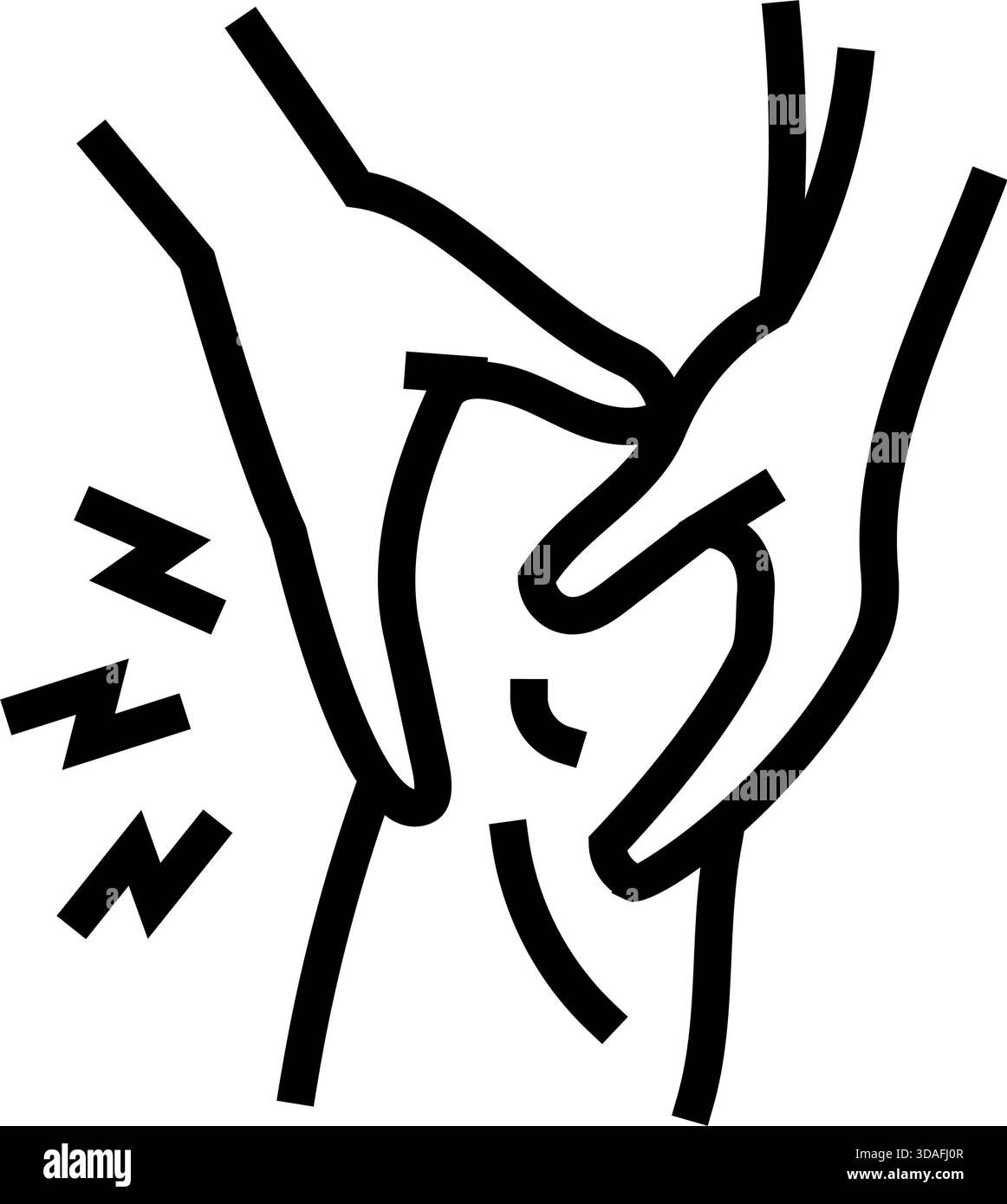 Bruise knee Black and White Stock Photos & Images - Alamy