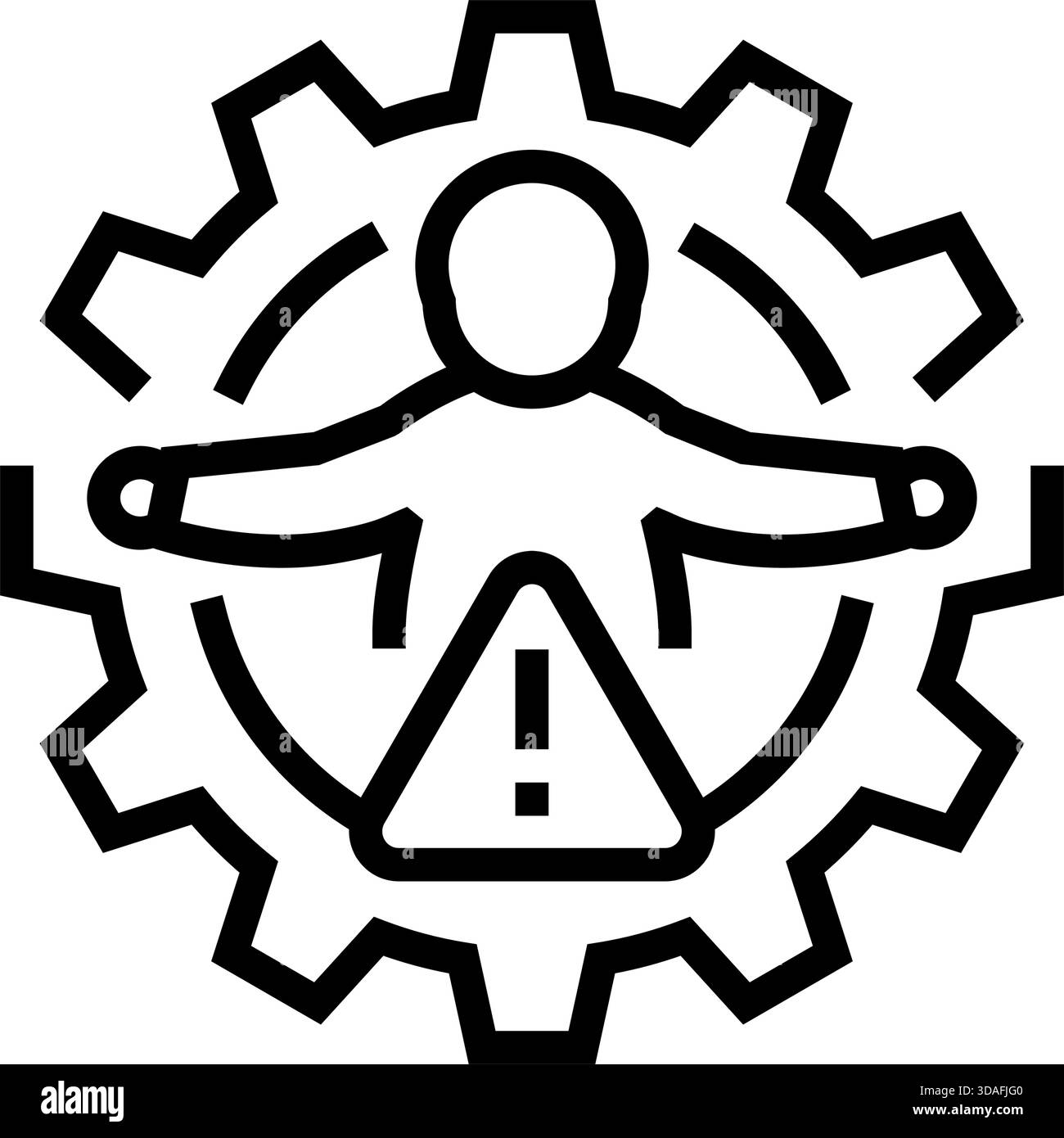 birth defects line icon vector illustration Stock Vector Image & Art ...