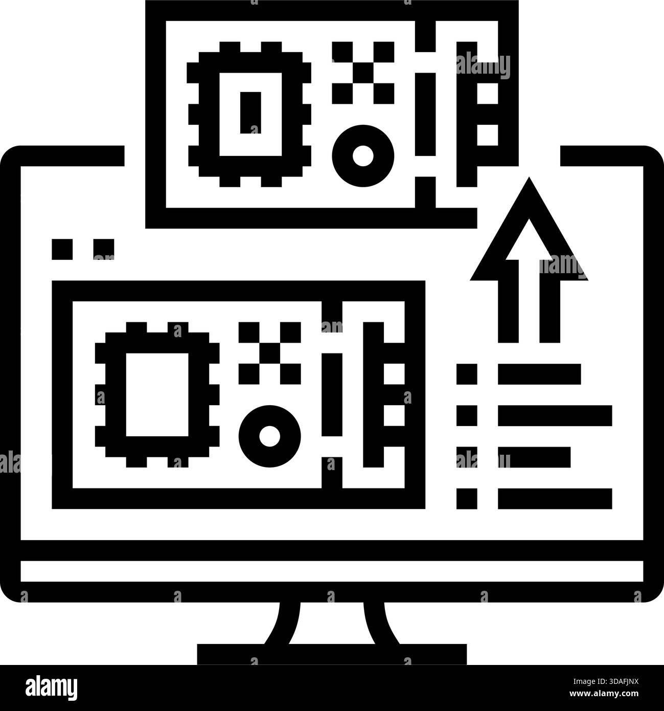schematics physical board transition line icon vector illustration ...