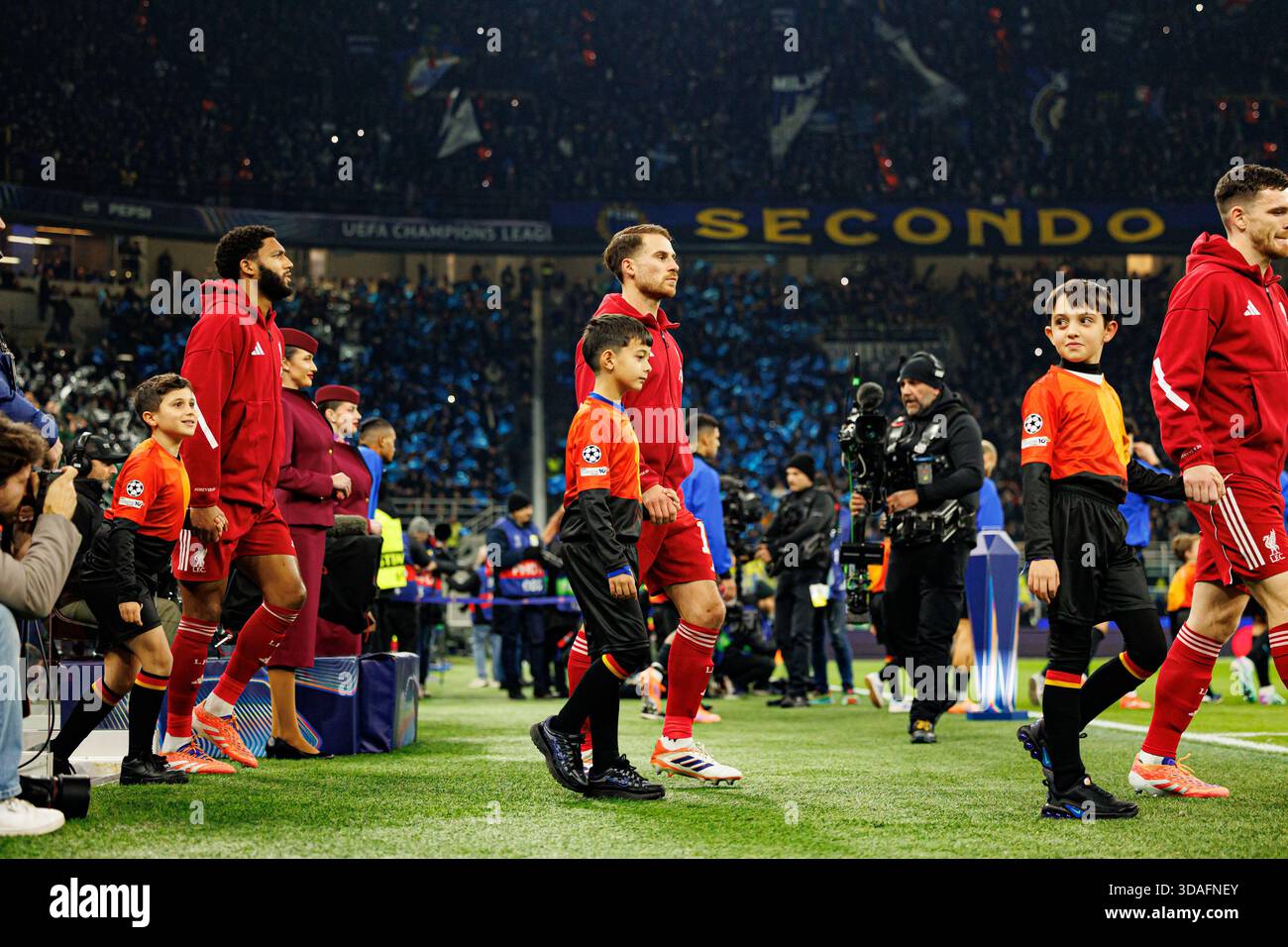 Alexis Mac Allister seen during Champions League league phase game ...