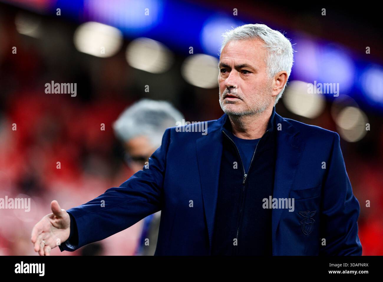 Estádio da Luz José Mourinho head coach of SL Benfica before the UEFA ...