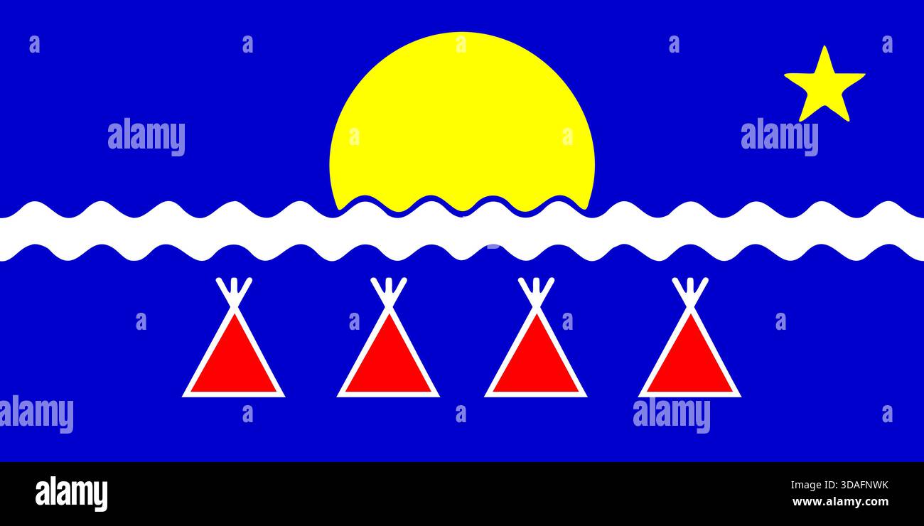 First nations identity flag vector vectors hi-res stock photography and ...