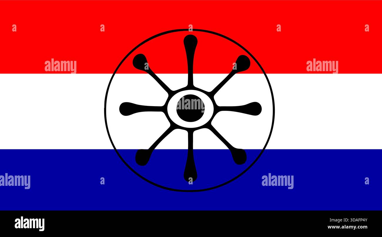 Guarani heritage flag Stock Vector Images - Alamy