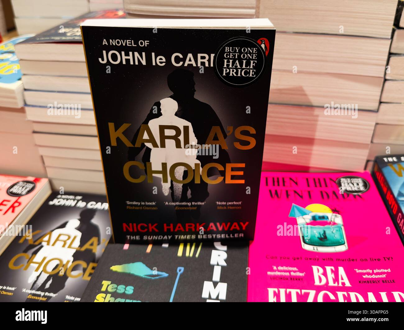 Manchester, UK - November 15, 2025: Hardcover edition of Karlas Choice ...
