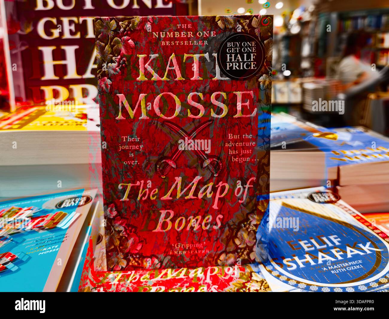 Manchester, UK - November 15, 2025: Colorful bookstore scene featuring ...
