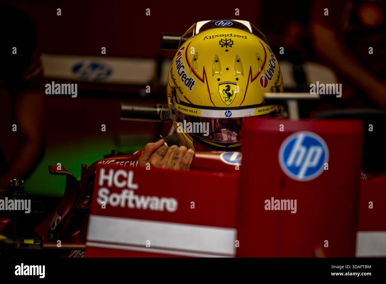 Abu Dhabi, United Arab Emirates, 09 Dec 2025, Lewis Hamilton, from ...