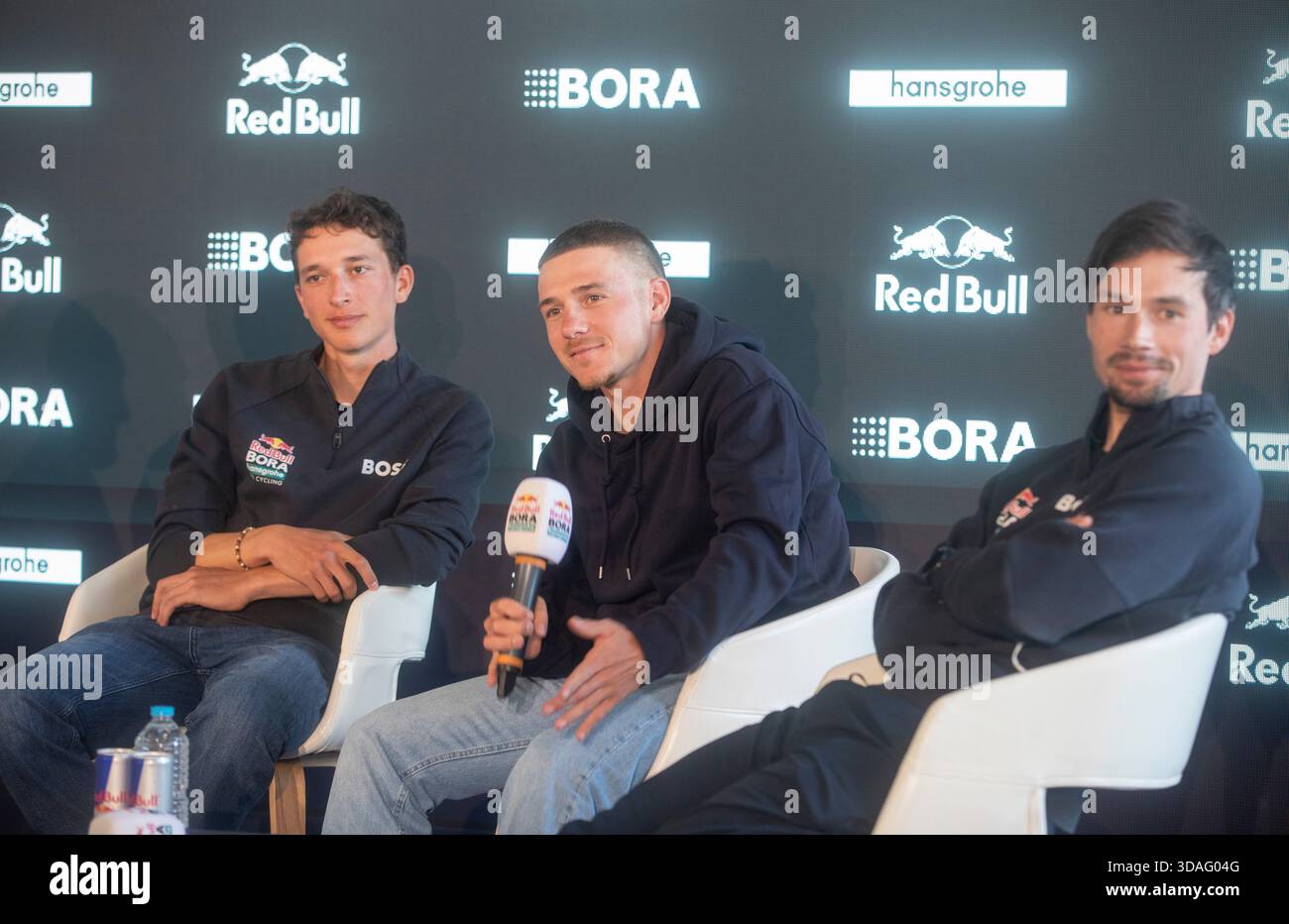 10 December 2025, Spain, Binissalem: Cycling: Media Day Team Red Bull ...