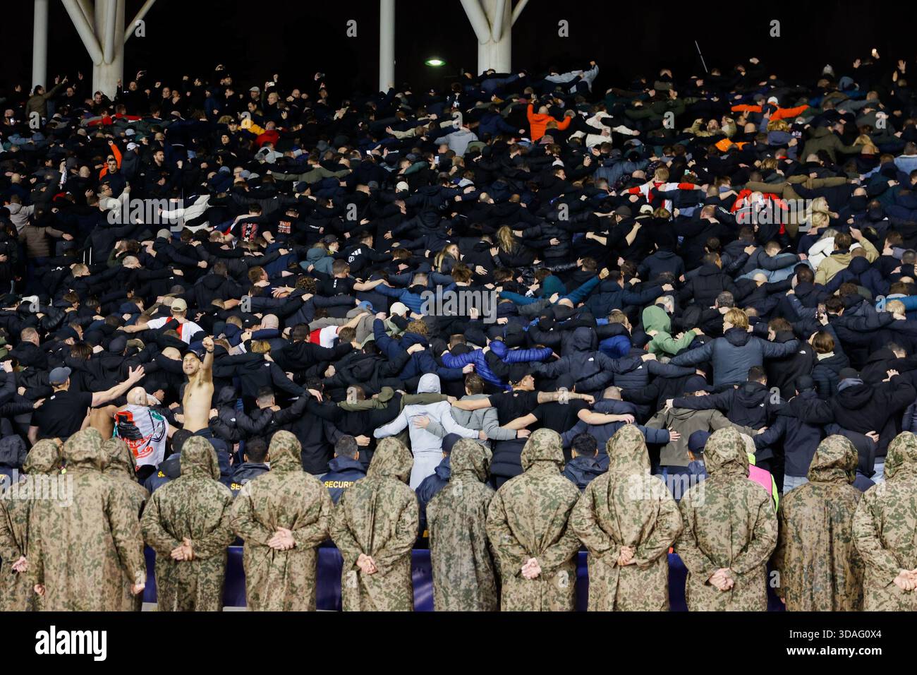 BAKU , 10-12-2025 , Tofiq Bahramov Stadion , Season 2025 / 2026 , UEFA ...
