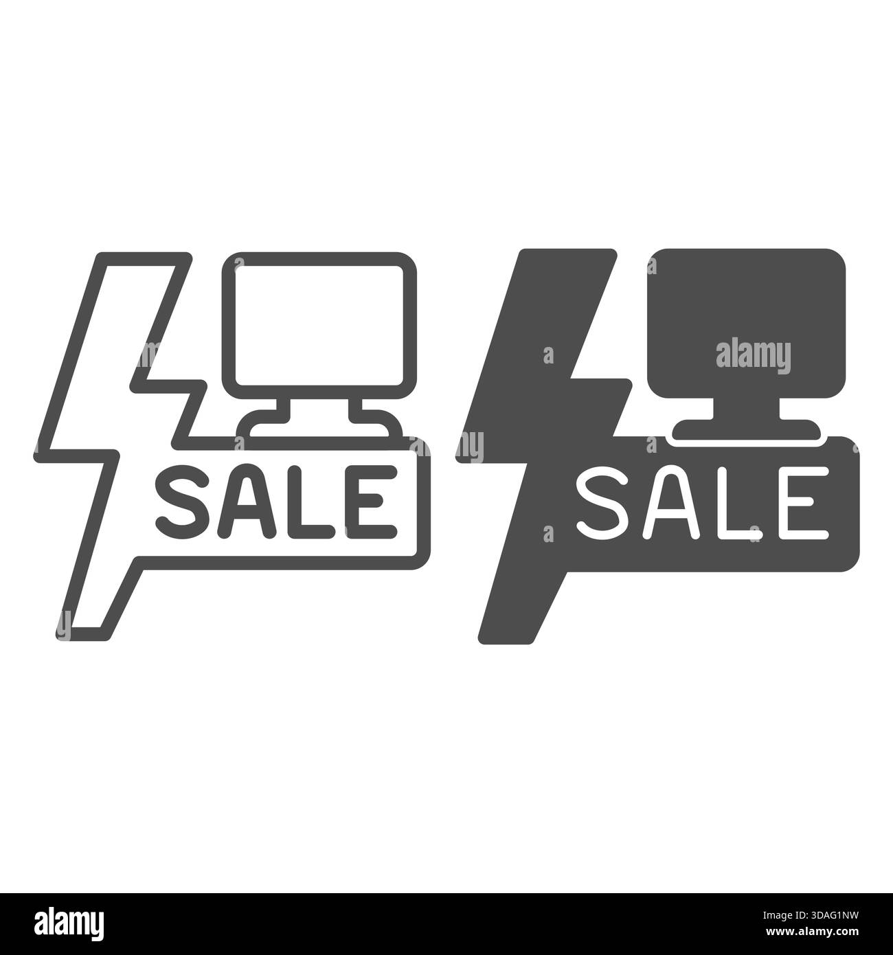 Logo displays Black and White Stock Photos & Images - Alamy