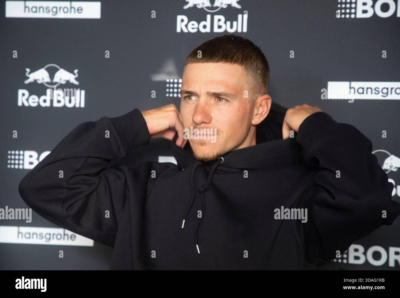 10 December 2025, Spain, Binissalem: Cycling: Media Day Team Red Bull ...