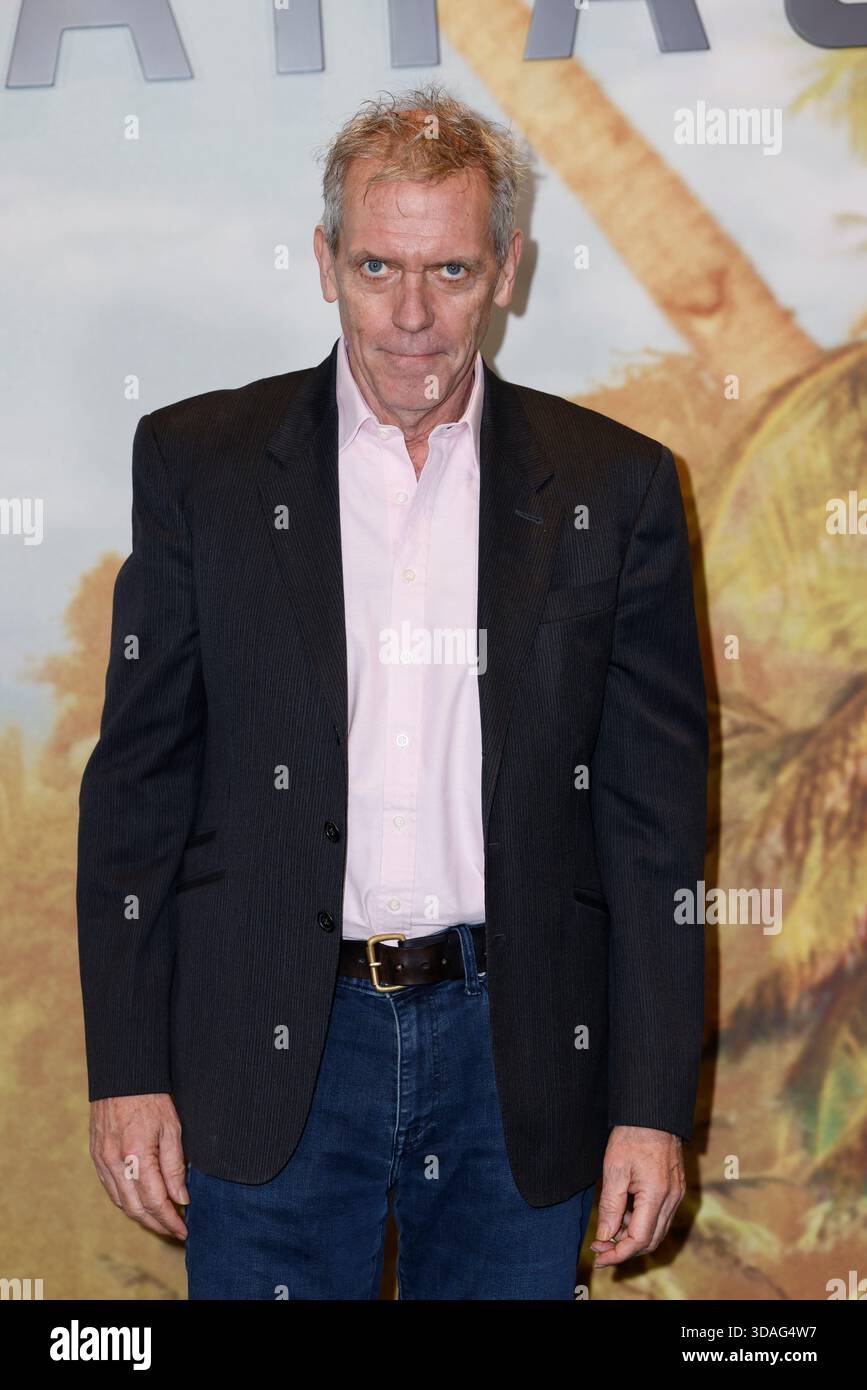 Hugh Laurie poses for photographers upon arrival at the Season 2 UK ...