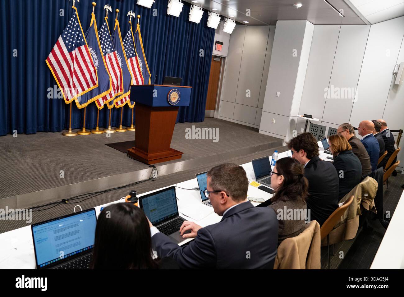 Jerome H Powell, Chair of the Board of Governors of the Federal Reserve ...