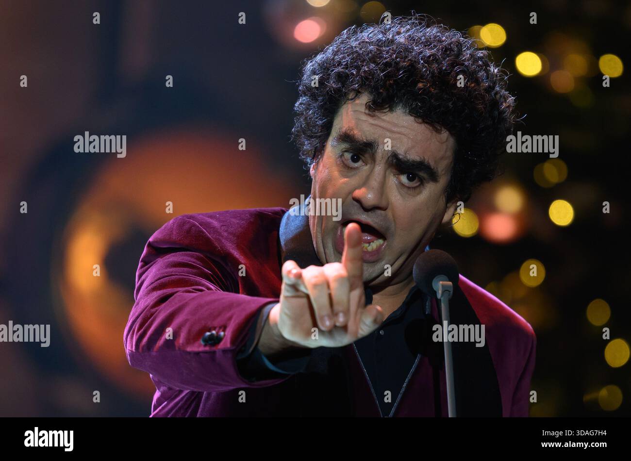 10 December 2025, Saxony, Leipzig: The opera singer Rolando Villazón ...