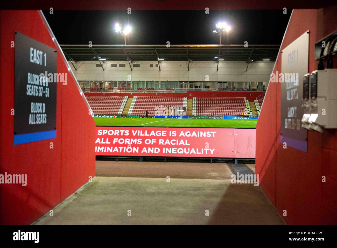 the venue for the UWCL match between Manchester United and OL Lyonnes ...