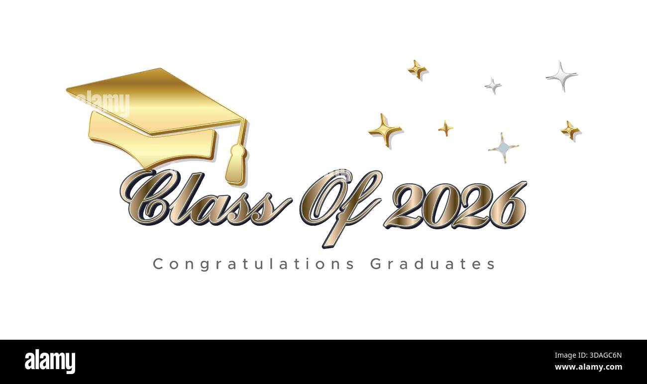 Class 2026 congratulation graduate hi-res stock photography and images ...
