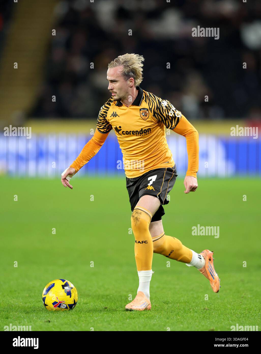 Hull City's Liam Millar during the Sky Bet Championship match at the ...