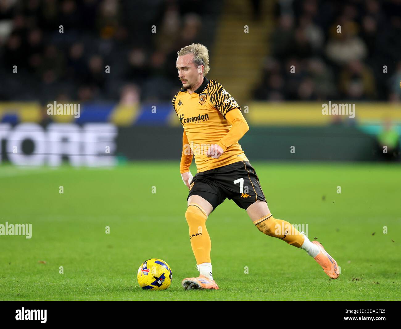 Hull City's Liam Millar during the Sky Bet Championship match at the ...