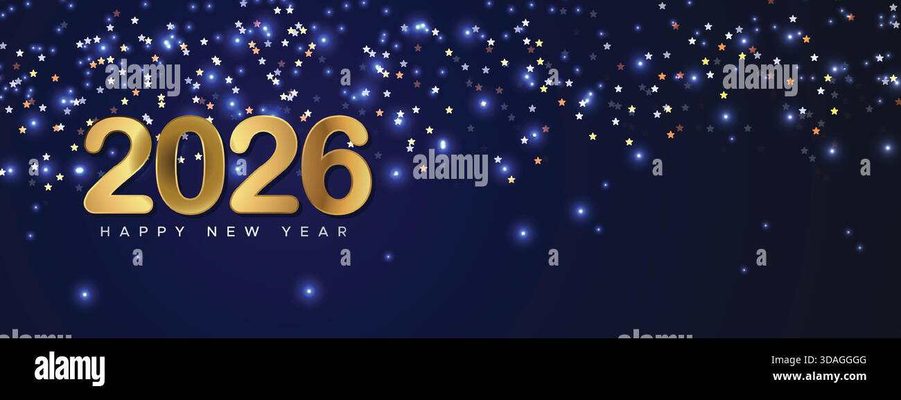 Sparkling new year 2026 hi-res stock photography and images - Alamy