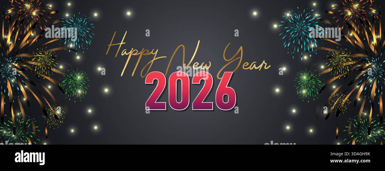 Colorful 2026 Stock Vector Images - Alamy