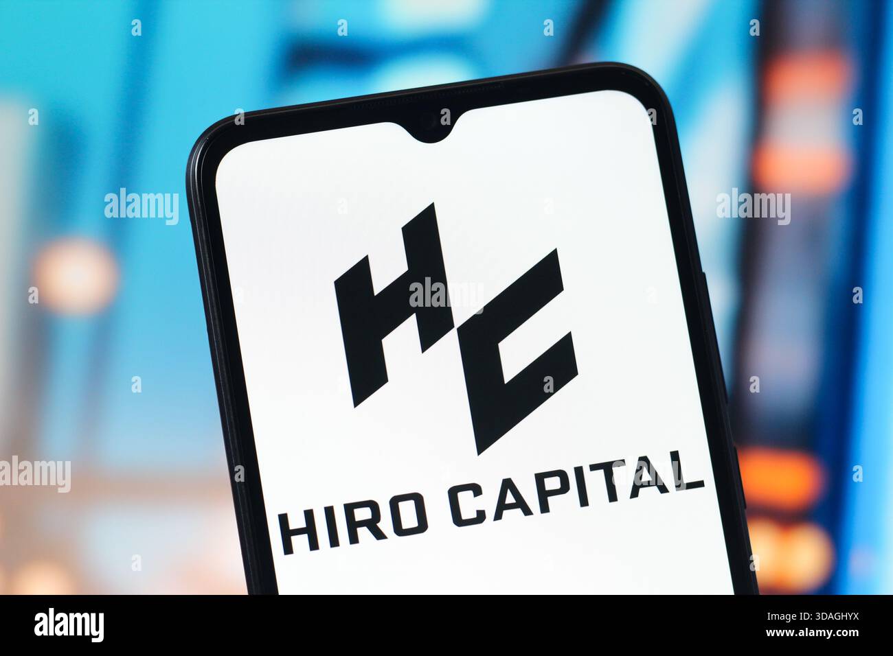 December 10, 2025, Canada: In this photo illustration, the HIRO Capital ...