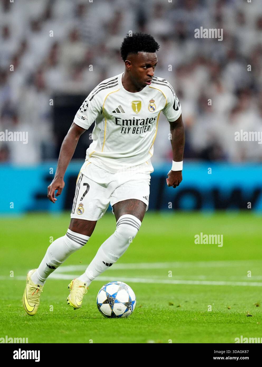 Real Madrid's Jose Vinicius Junior during the UEFA Champions League ...