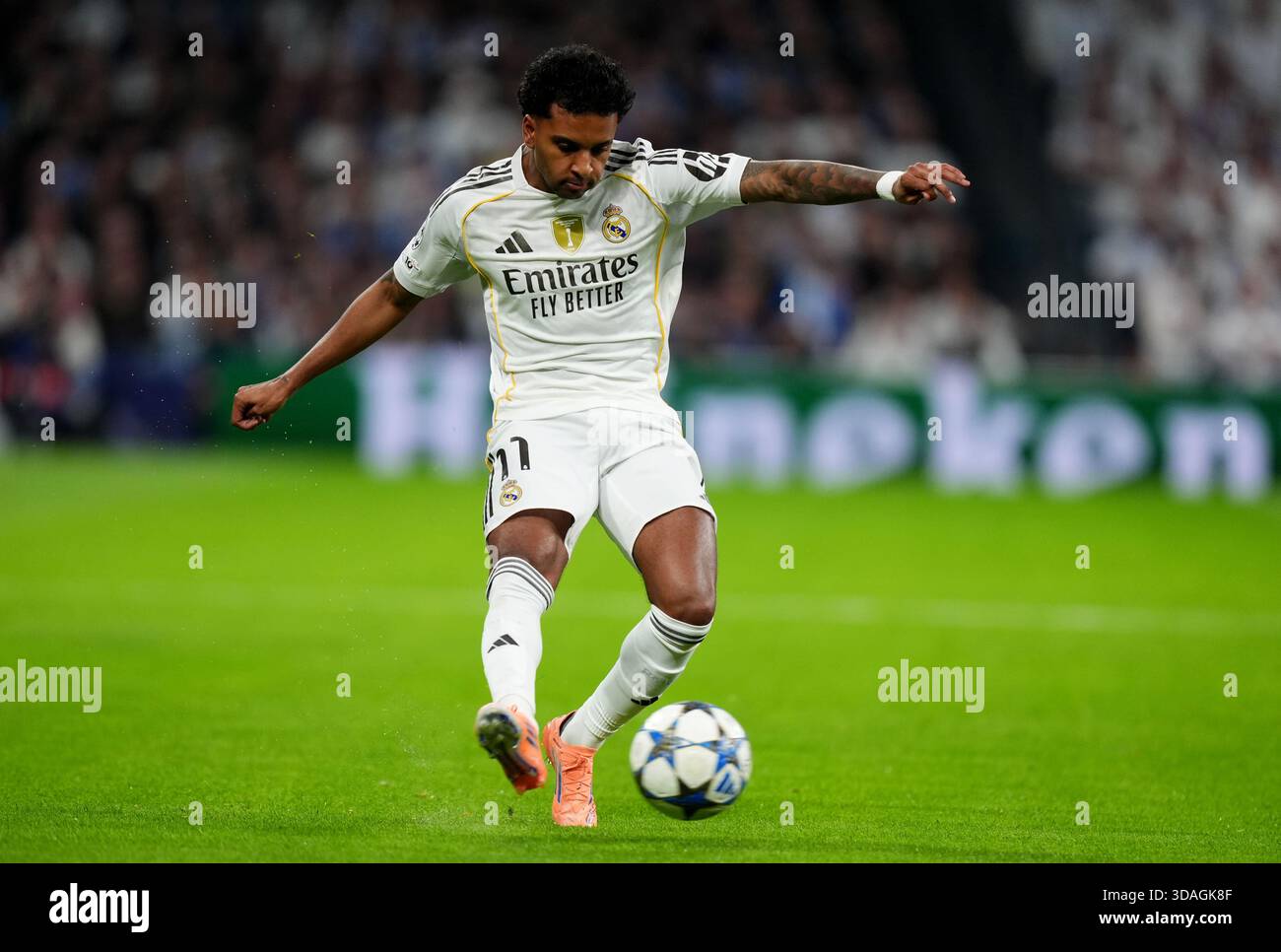 Real Madrid's Rodrygo during the UEFA Champions League match at the ...