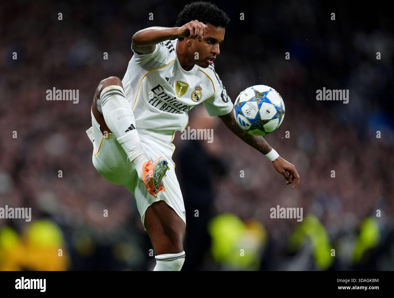 Real Madrid's Rodrygo during the UEFA Champions League match at the ...