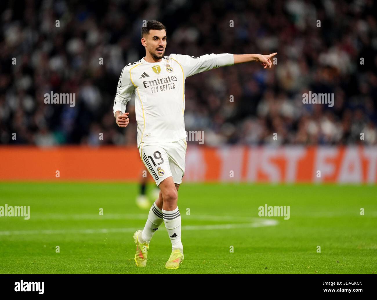 Real Madrid's Dani Ceballos during the UEFA Champions League match at ...