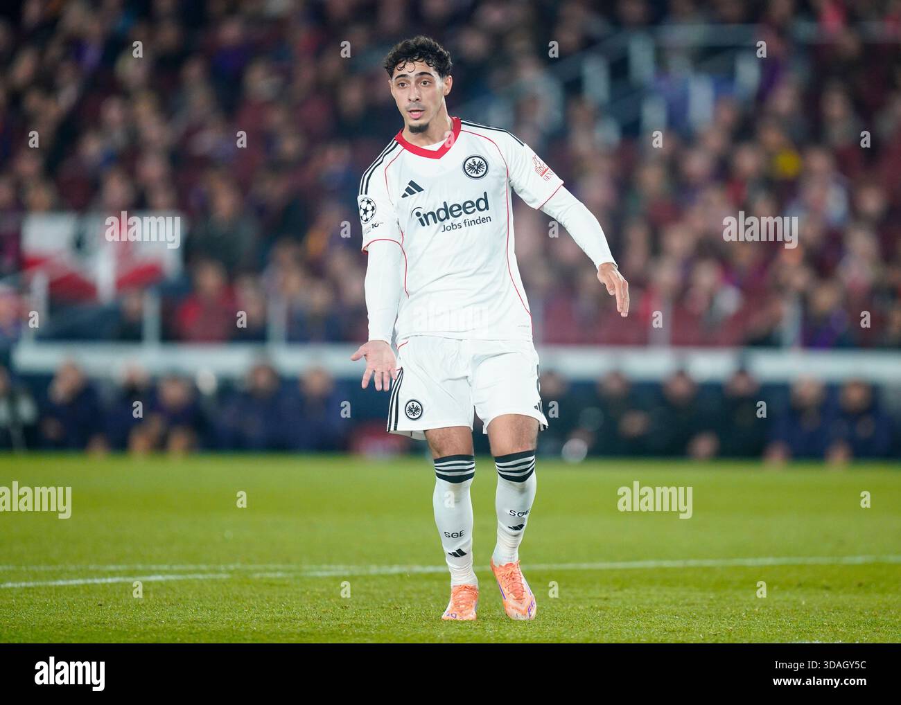 Fares Chaibi of Eintracht Frankfurt during the UEFA Champions League ...