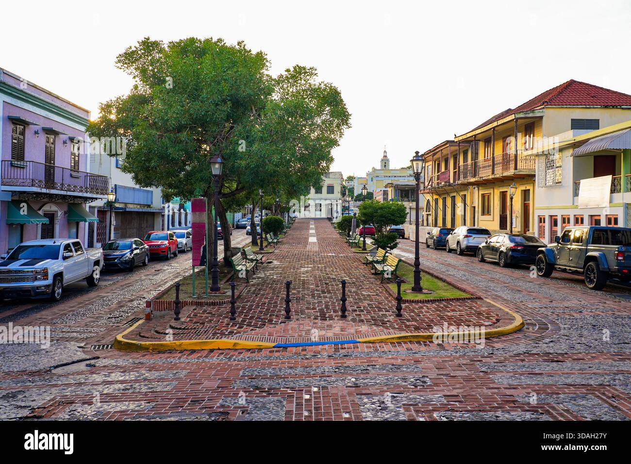 Plaza Santo Domingo in San Germán Historic District, Puerto Rico's ...