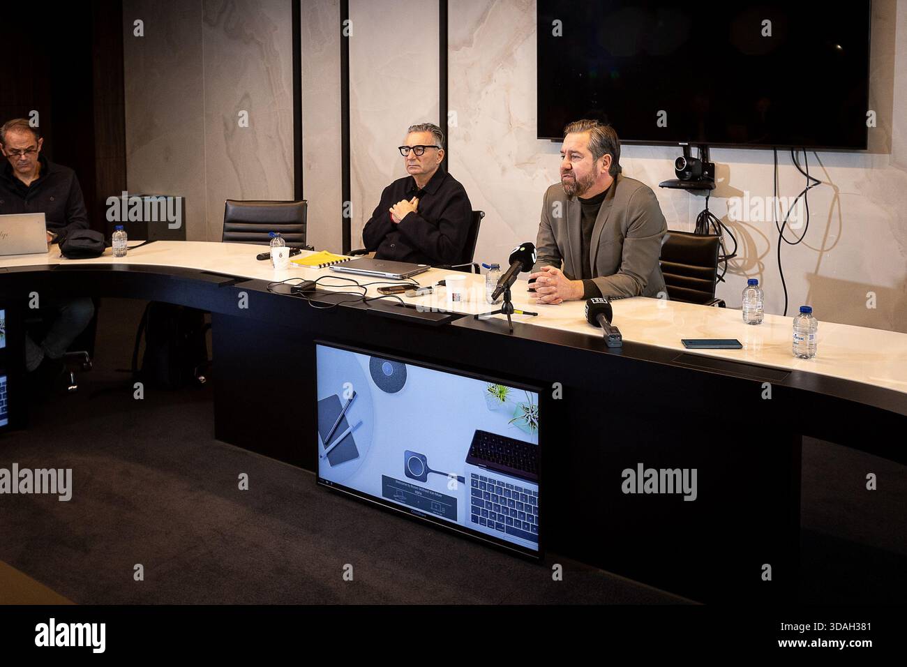 Belgium soccer union's spokesman David Steegen and Belgium soccer union ...