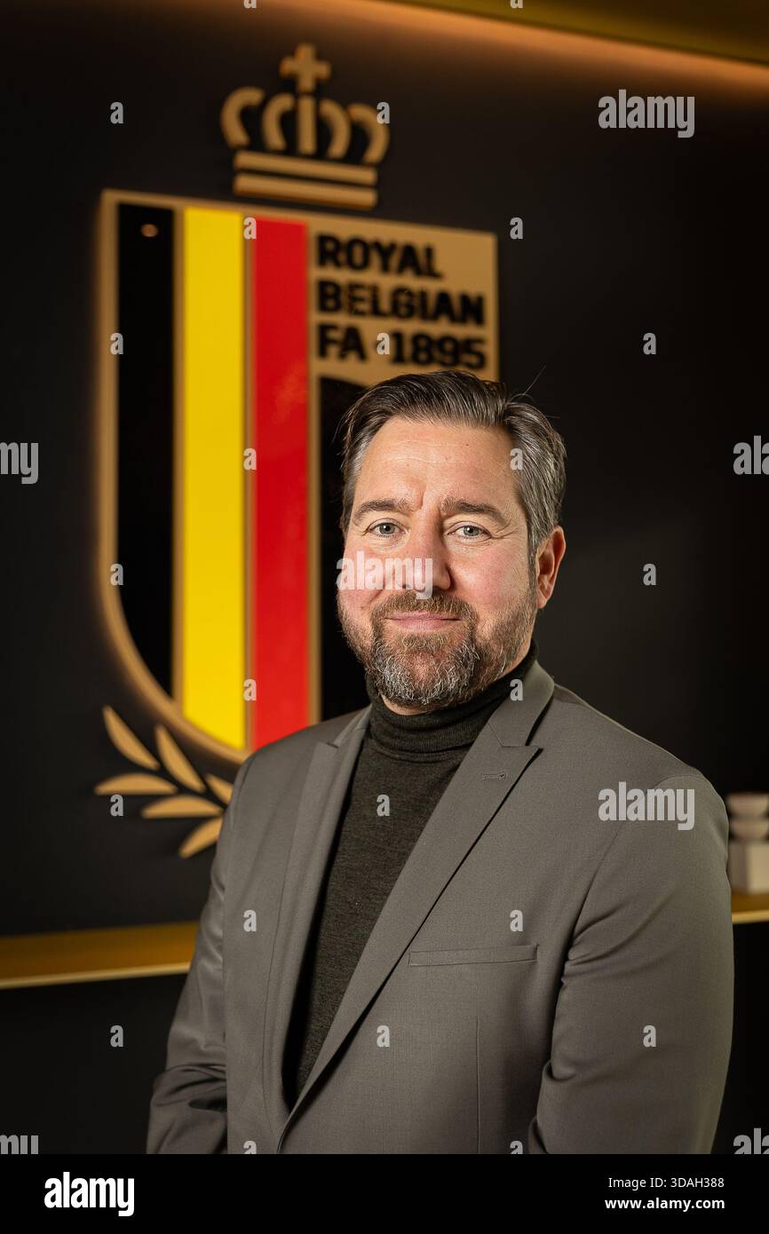 Sporting director of the Royal Belgian Football Association (URBSFA ...