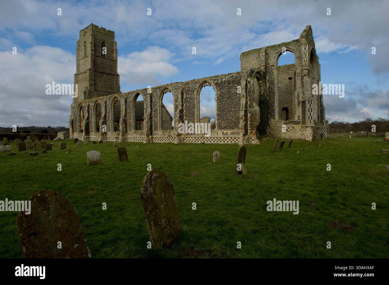 Covehithe, a tiny hamlet in East Suffolk which is renowned for its ...