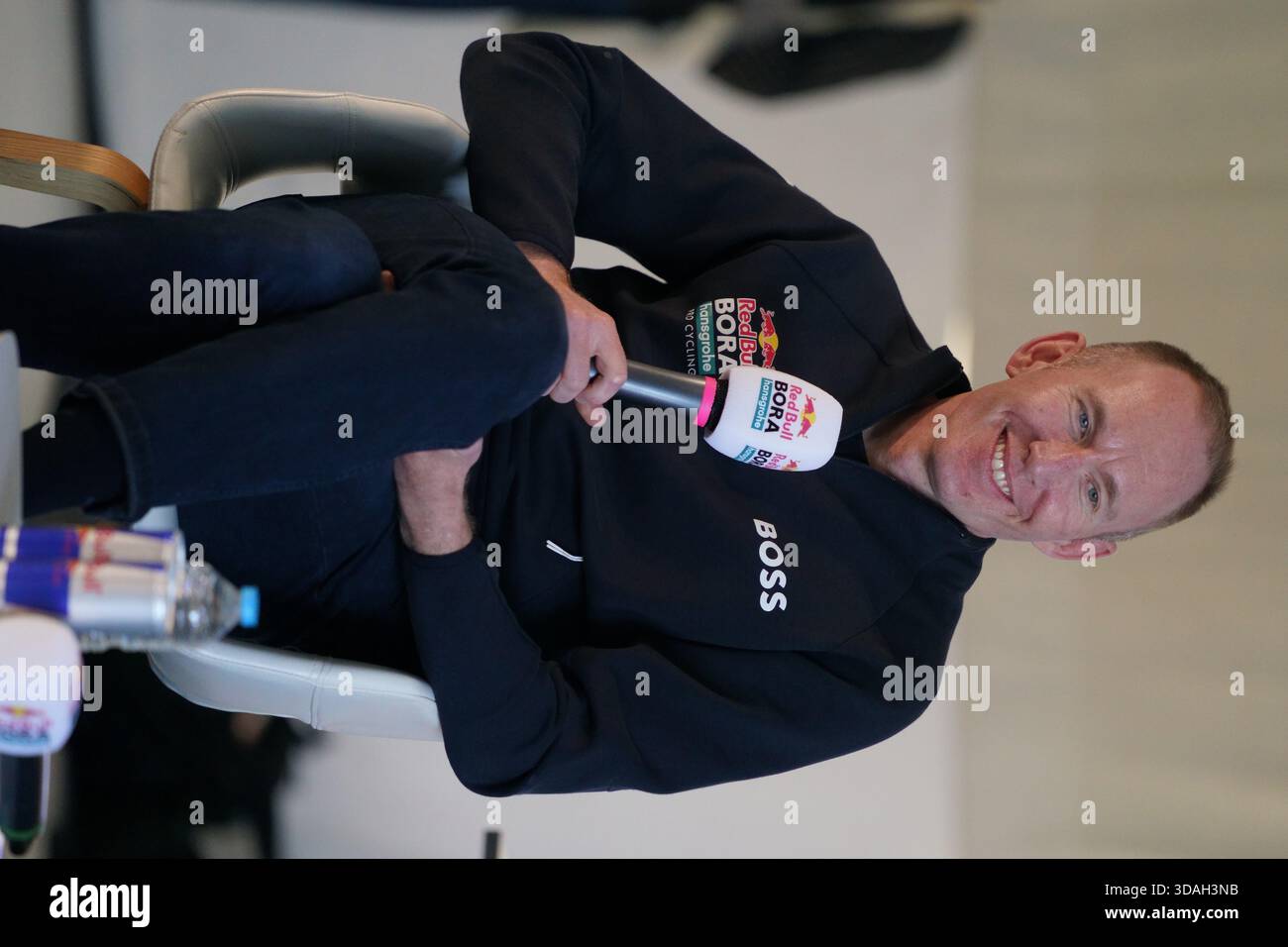 Sports director Zak Dempster pictured at the media day of the Red Bull ...