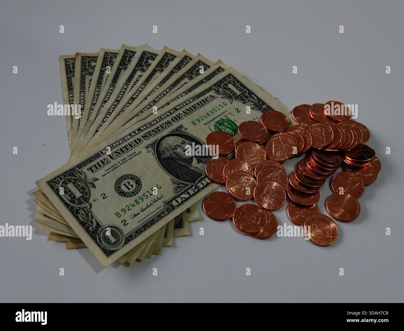 YICHANG, CHINA - DECEMBER 11, 2025 - US dollar banknotes captured in ...
