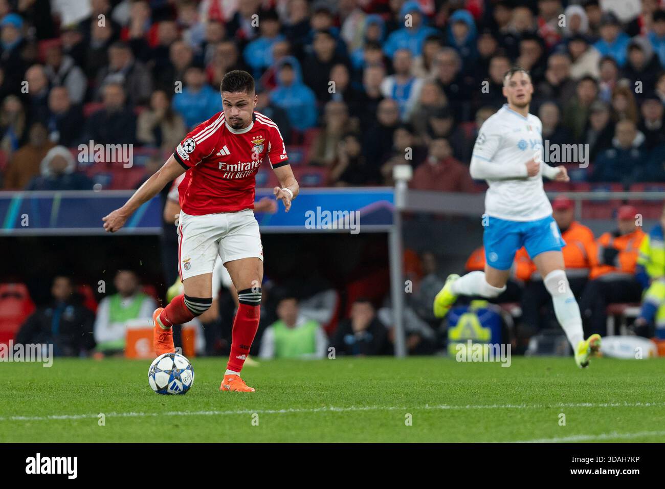 December 10, 2025. Lisbon, Portugal. Benfica forward from Croatia ...