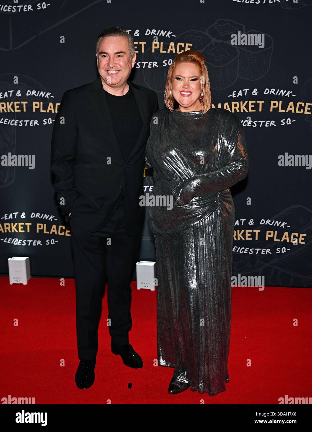 London, England, 10th December 2025: Nick Ede, Donna Preston at the ...